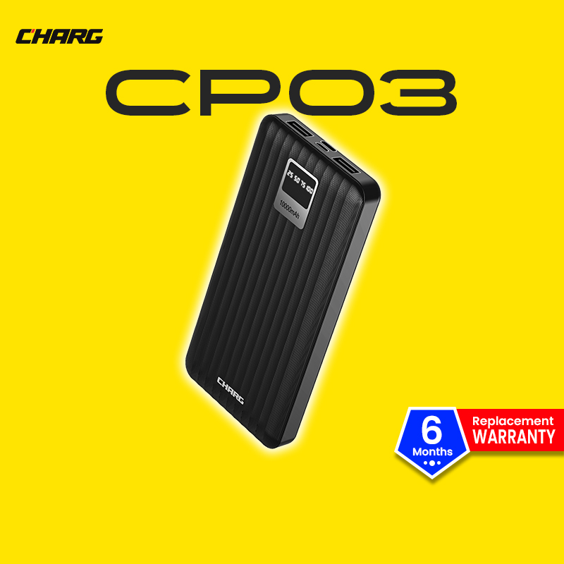 CHARG CP03 10000 mAh 10W Power Bank | Charg-life